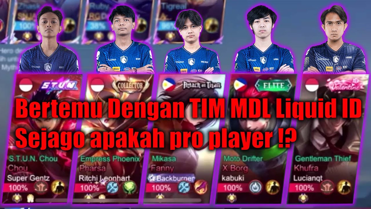 Match Super Seru Melawan Tim Liquid ID ! apakah bisa? - YouTube