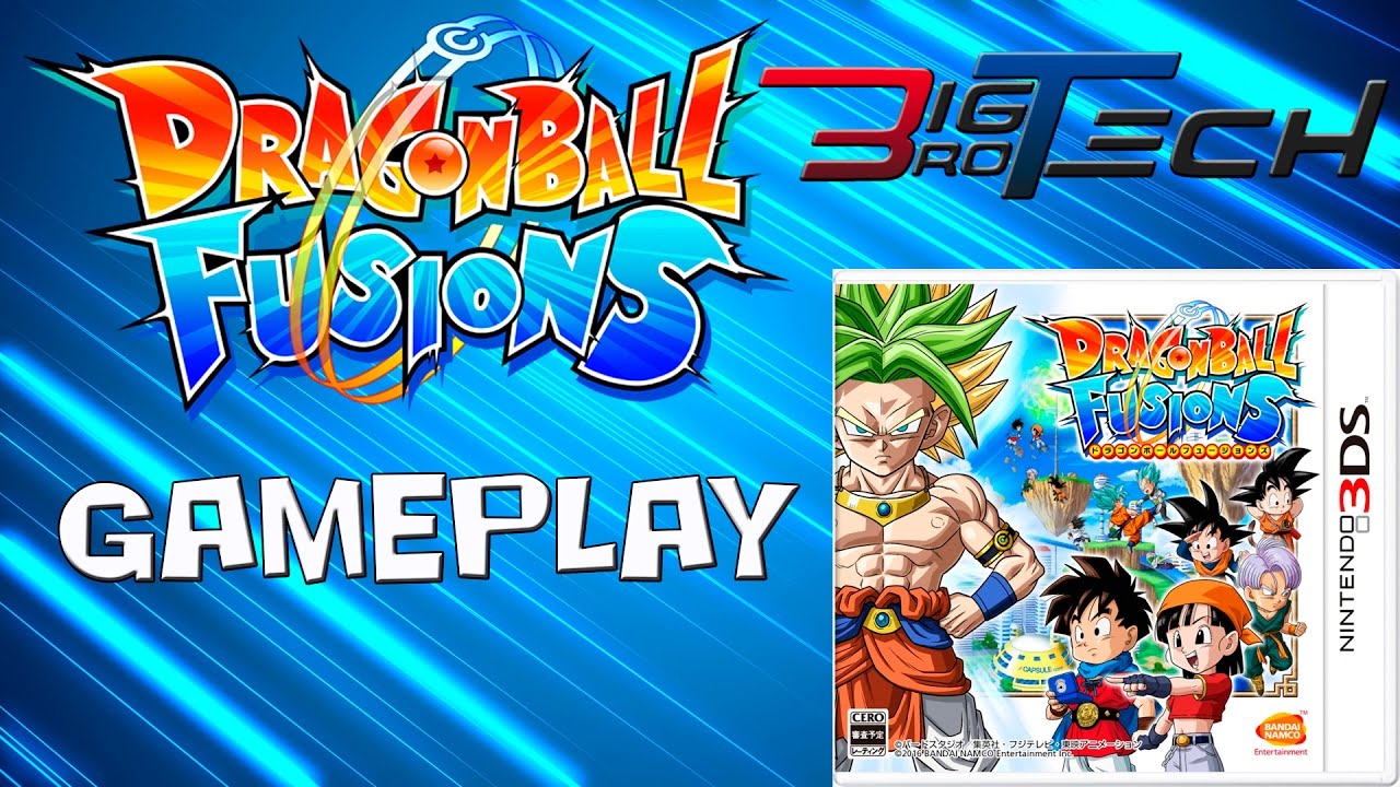 Dragon Ball Fusions 3DS Intro and Gameplay - YouTube