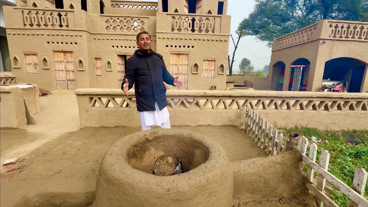 Biggest Mitti Ka Chulha Making | Traditional Clay Oven Mitti ka Chulha ...