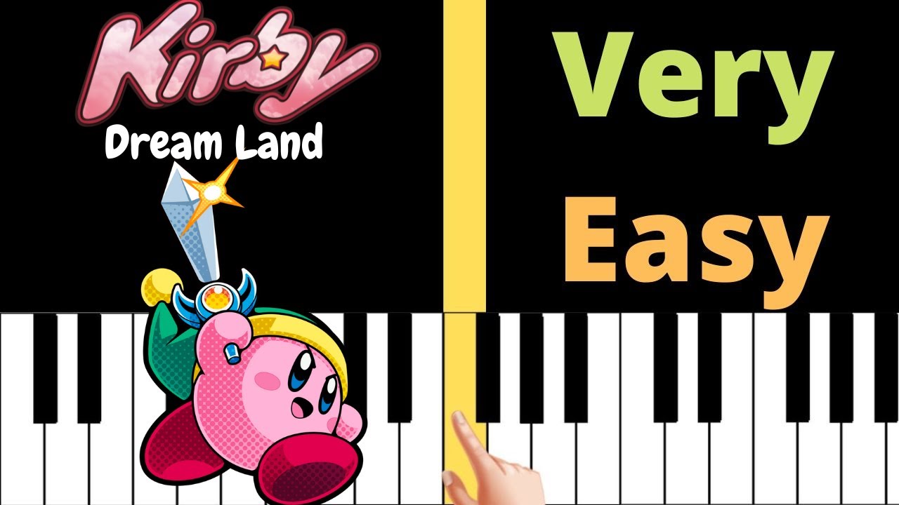 GREEN GREENS from KIRBY'S DREAM LAND - Piano Tutorial - YouTube
