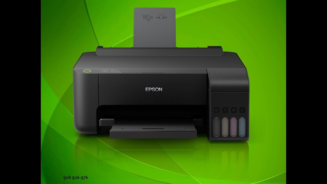 EPSON ECOTANK L1110 FULL COLOR - YouTube