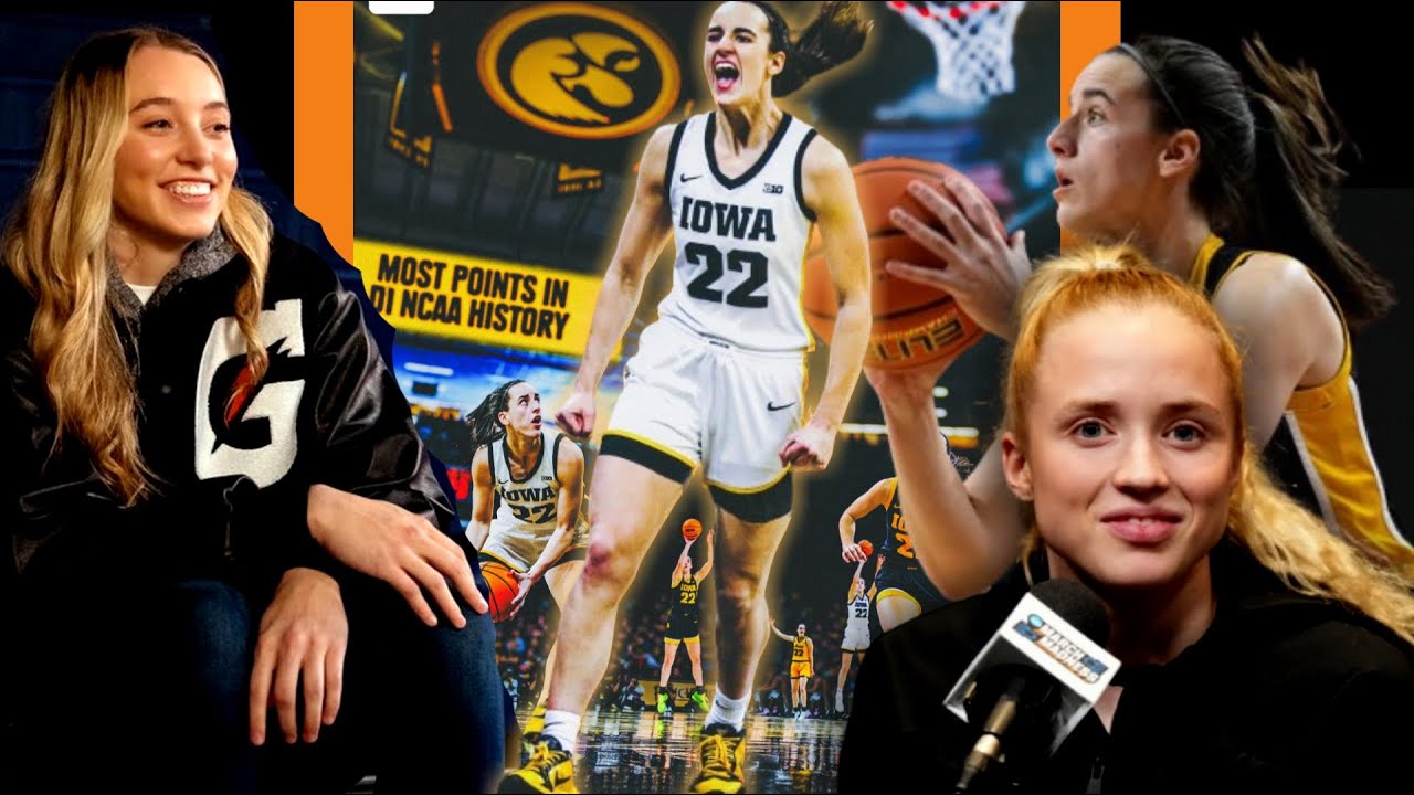 Video - Paige Bueckers and Hailey Van Lith Talk About Caitlin Clark as ...