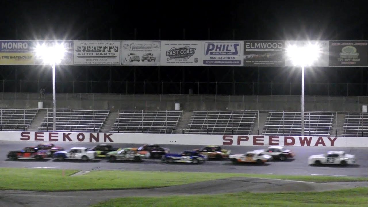 Seekonk Speedway Pure Stock Feature 9/15/23 - YouTube