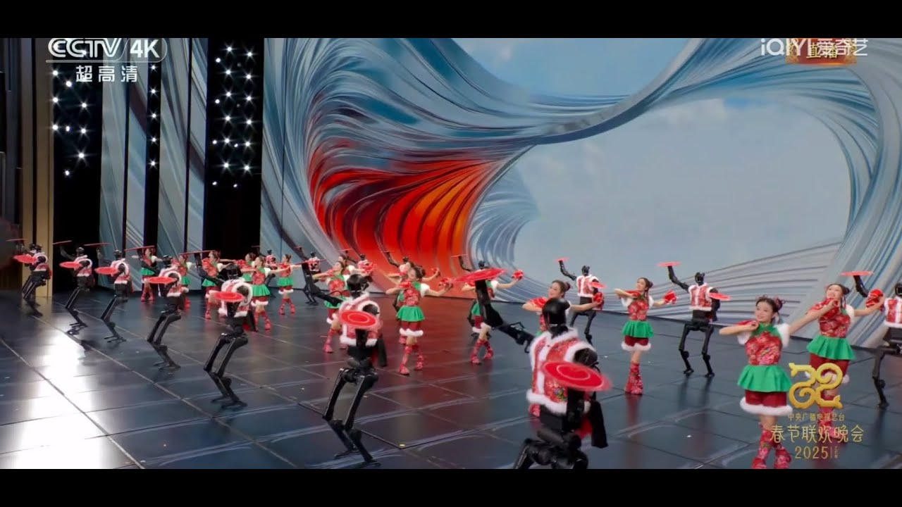 The 2025 Spring Festival Gala: "Yangge BOT" - Dance with Humanoid Robot ...