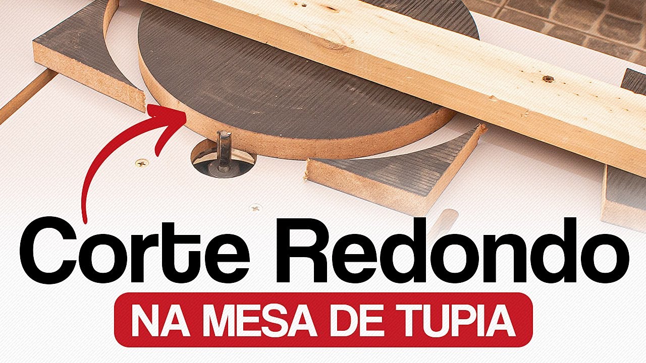 Como fazer corte redondo de madeira - Use essa técnica! - YouTube