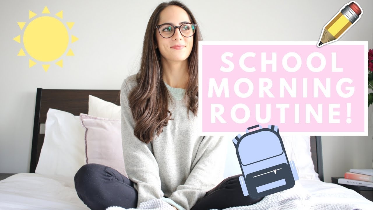 How to organize your school morning routine - YouTube
