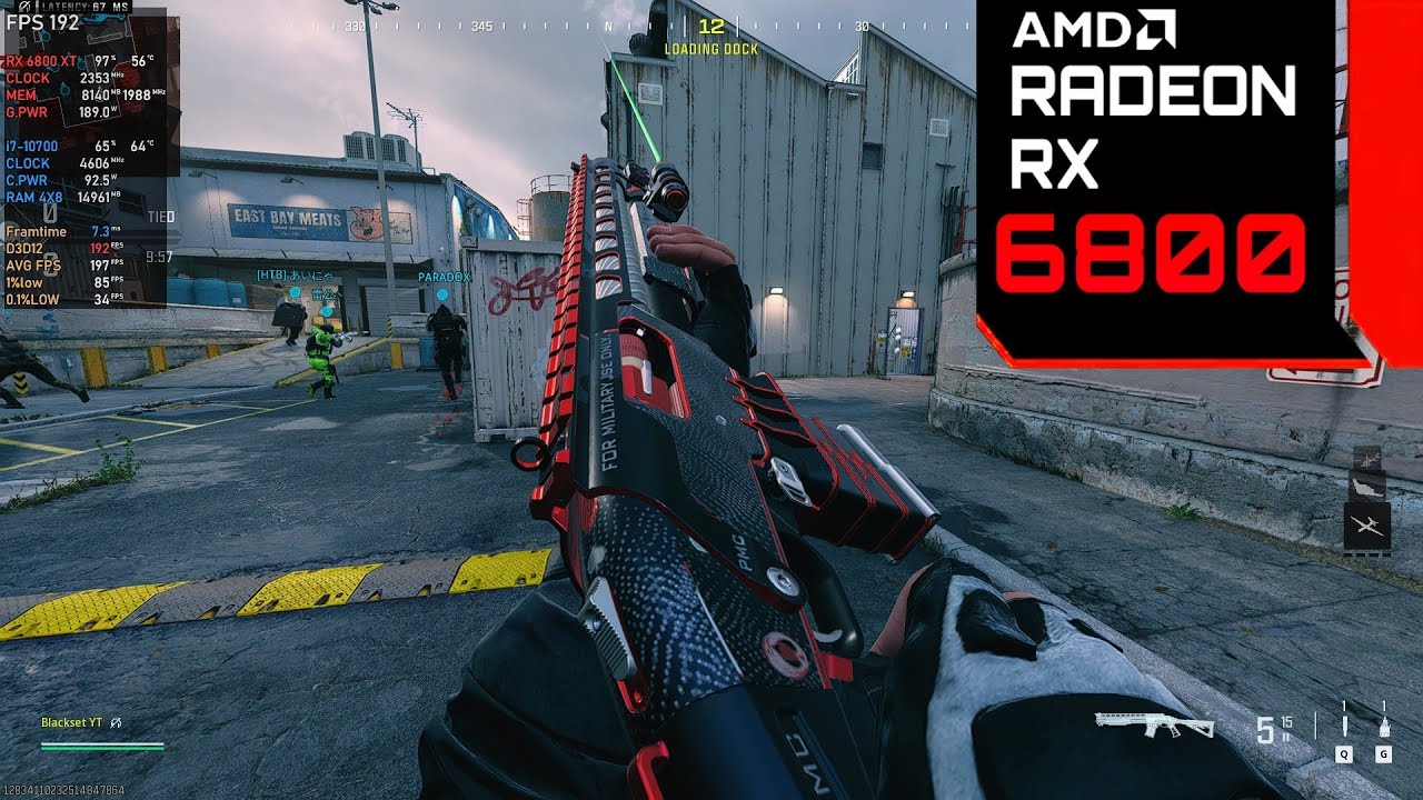 Call of Duty Modern Warfare 3 RX 6800 XT Drivers 24.2.1[Competitive ...