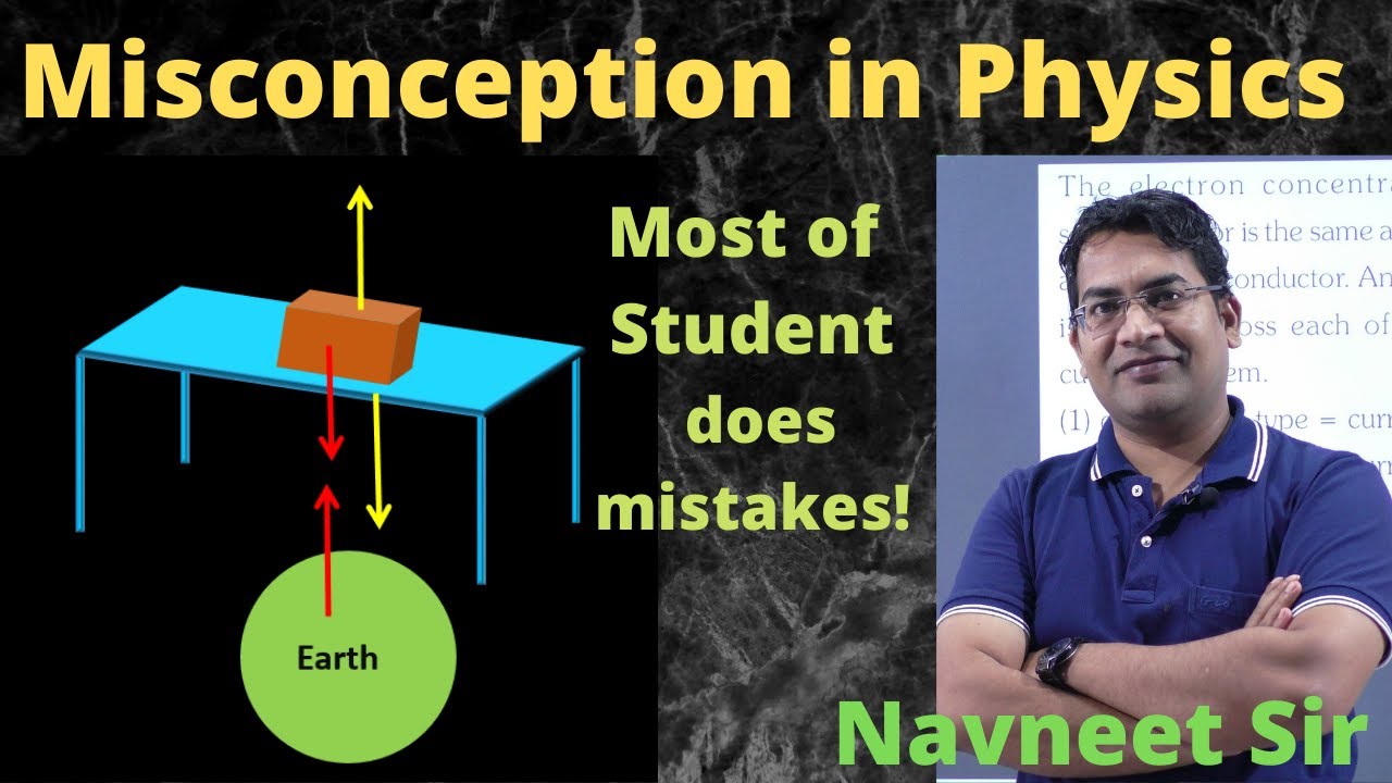 misconceptions in physics | newton's third law of motion | newton's ...