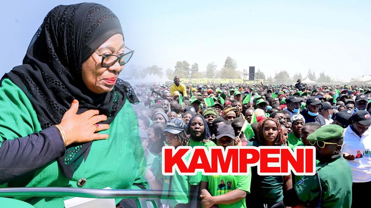 🔴LIVE: RAIS SAMIA AKIZUNGUMZA KWENYE MKUTANO WA KAMPENI MANYONI MKOANI ...