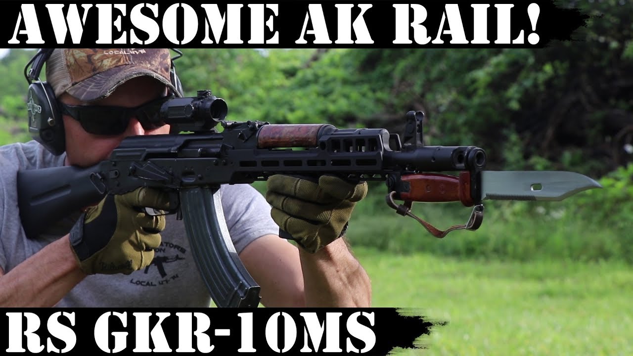 Awesome AK rail! - YouTube