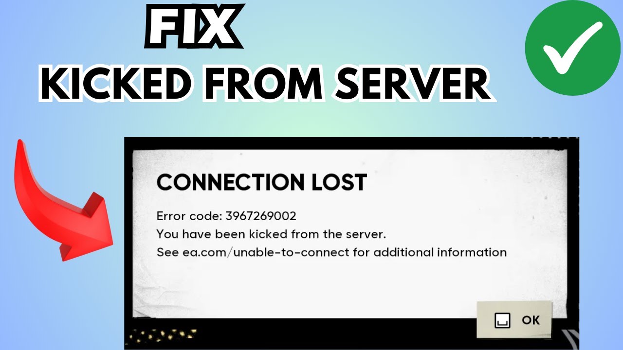 How to Fix EA Skate 4 You Have been kicked from the Server - YouTube