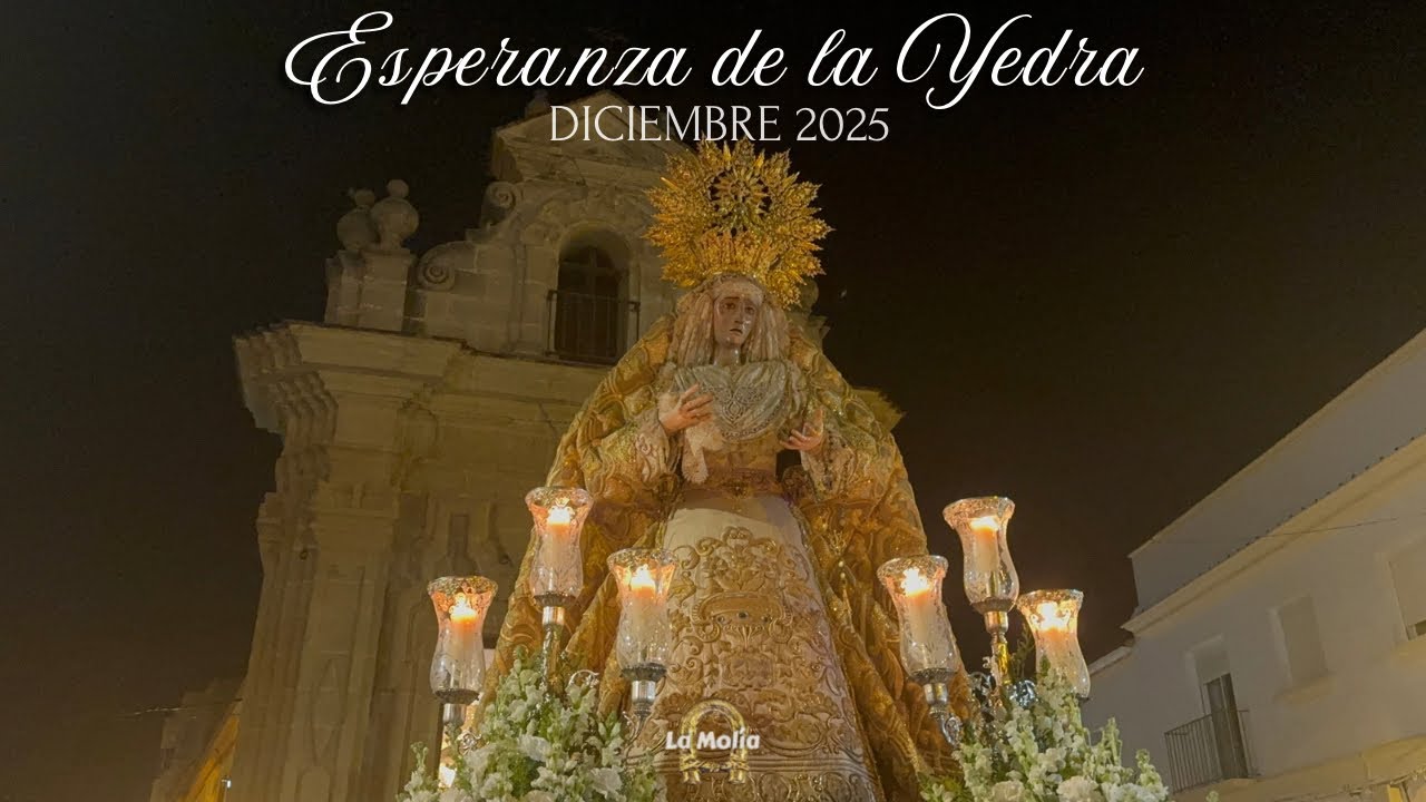 [4K] Regreso de la Esperanza de la Yedra Coronada a su Capilla (Jerez ...