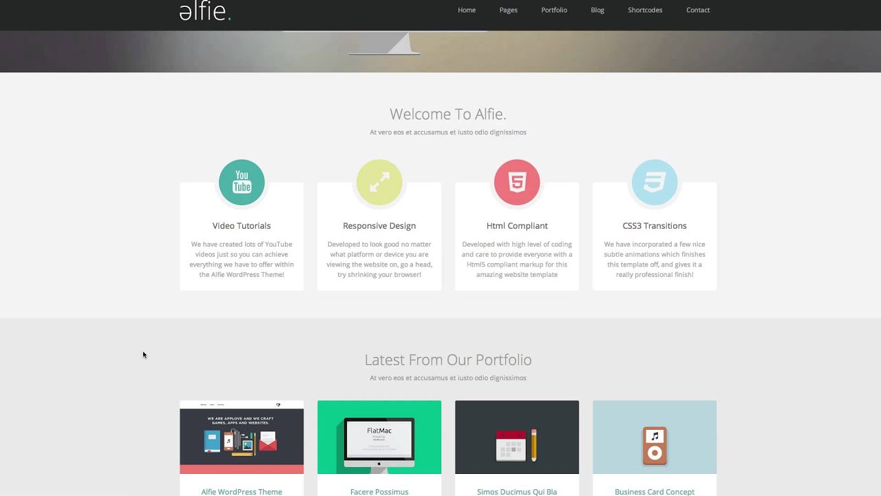 How TO Create Alfie's Home Page - YouTube