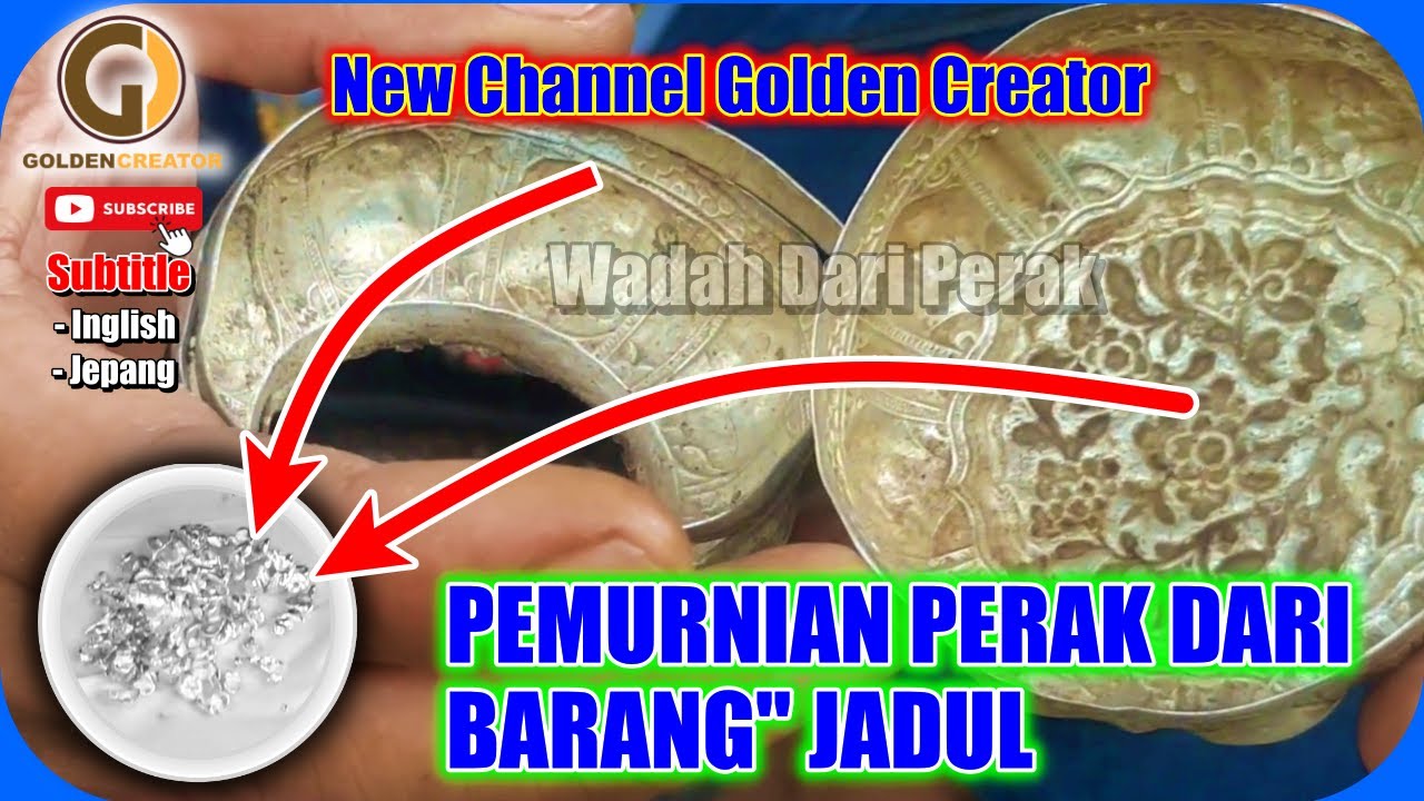 Pemurnian Perak Kadar 600% #all #perak - YouTube