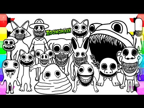 km Zoonomaly New Coloring Pages 1080p 24f 20240620 164520 - YouTube