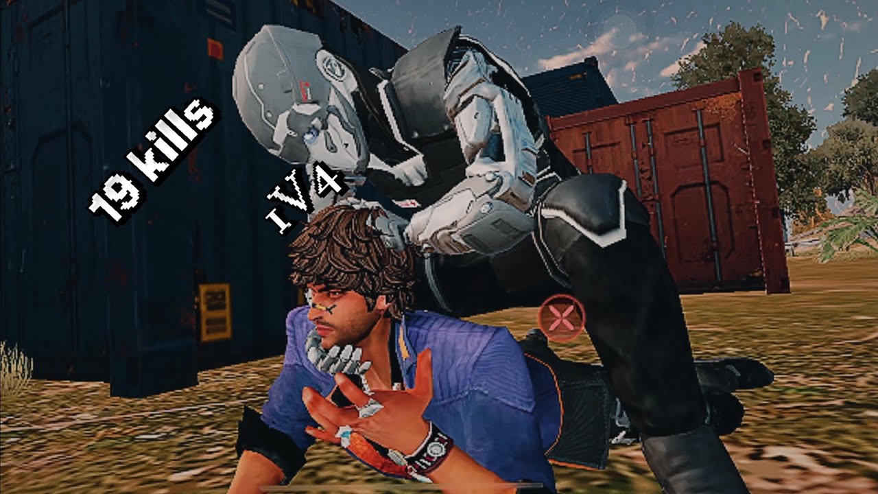 1 VS 4 Battle Royal Match in BloodStrike! 19Kills - YouTube