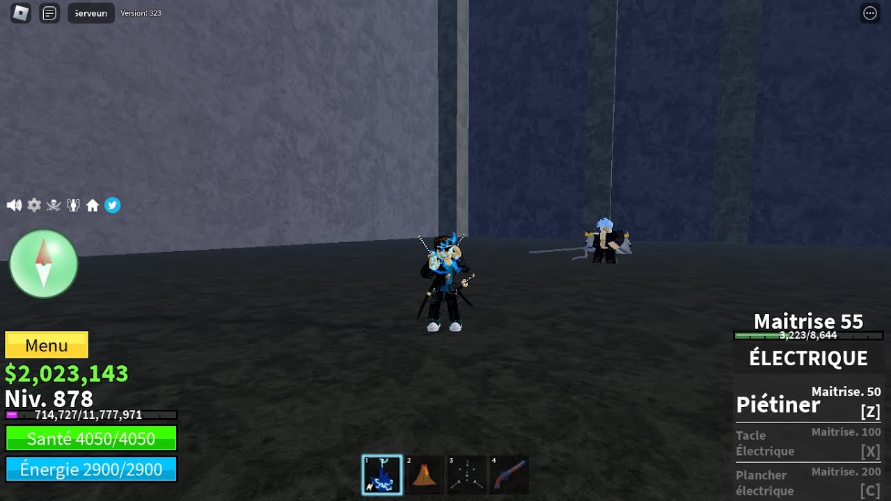 Je tue Smoker et j'achète le style de combat électriqueeee!! Roblox ...