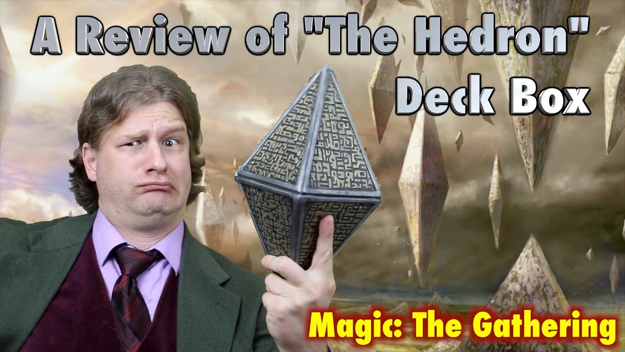 MTG - A Review of the Hedron Deck Box for Magic: The Gathering - YouTube