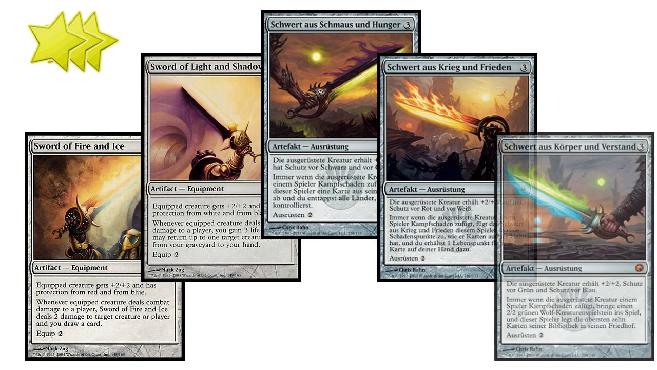 Magic the Gathering - Decks mit Ausrüstungen/Equipments (Primer) - YouTube