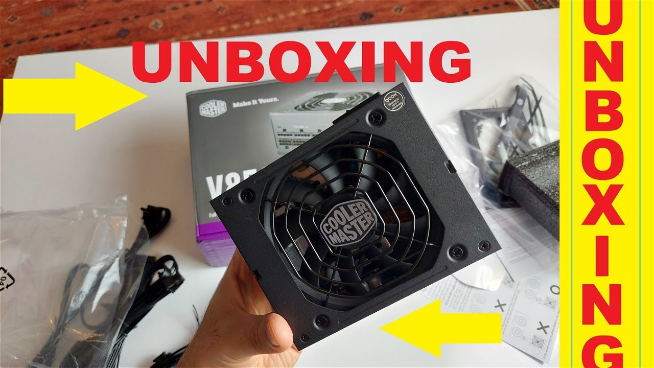 Cooler Master V850 Sfx Gold Unboxing And Overview Youtube