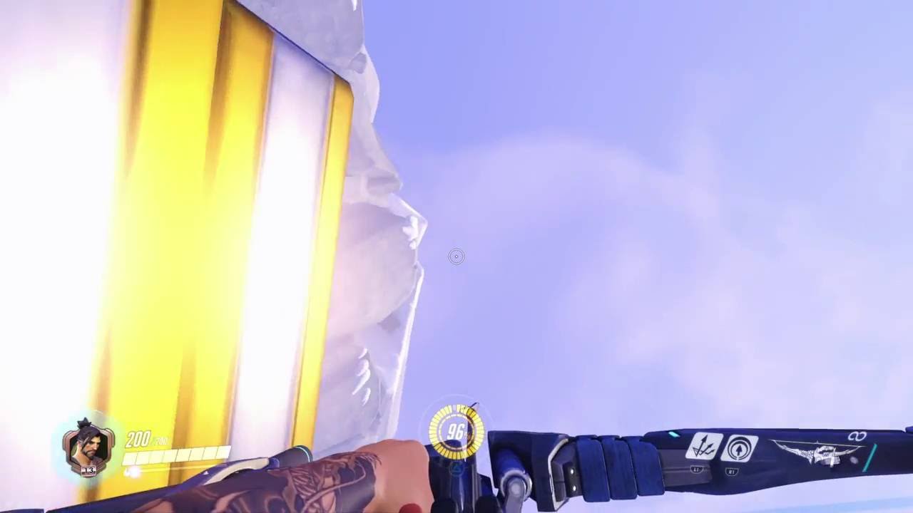 Overwatch - Vertical Arrow Shot with Hanzo! - YouTube