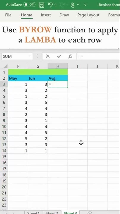 How to Use the BYROW Function in Excel - YouTube
