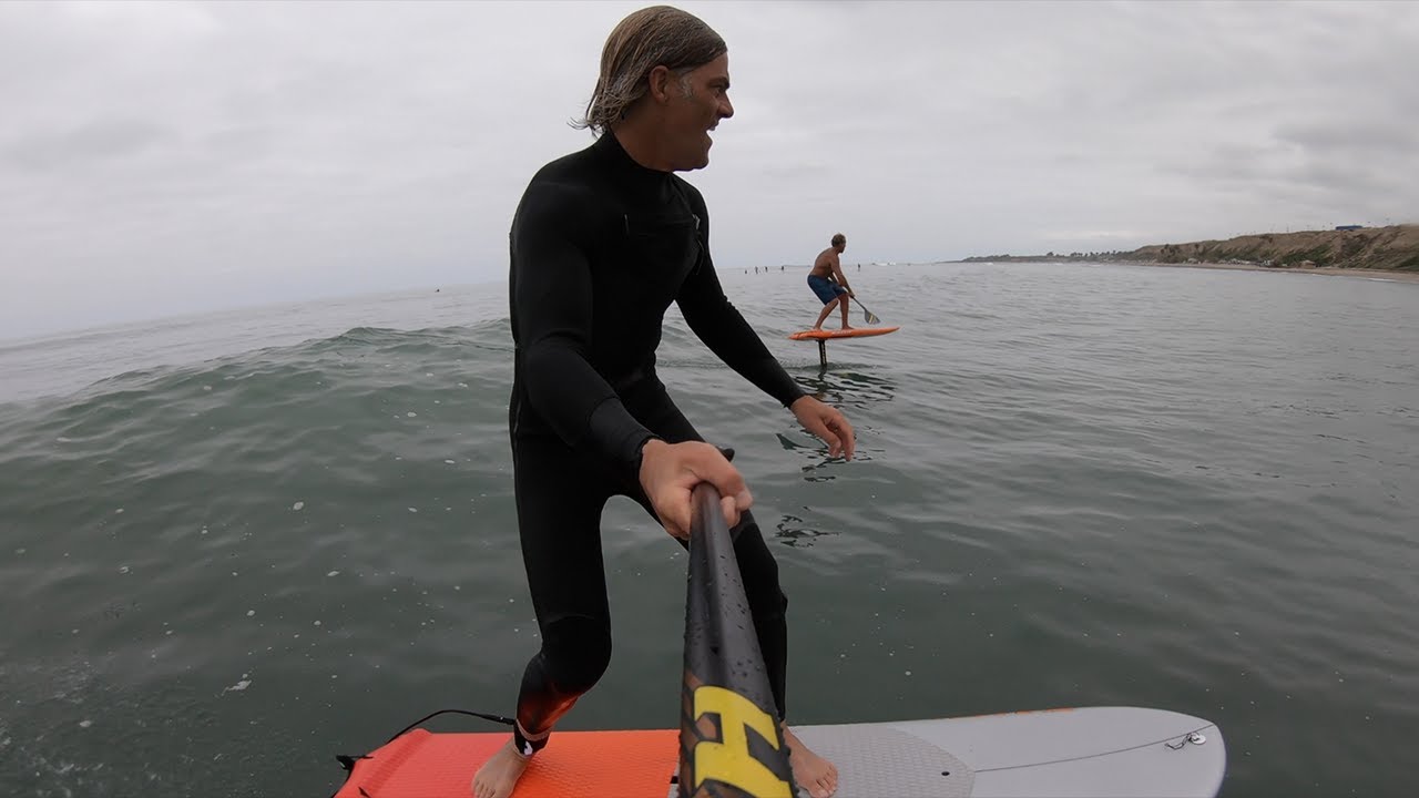 Foiling with Chuck Patterson in San Diego - YouTube