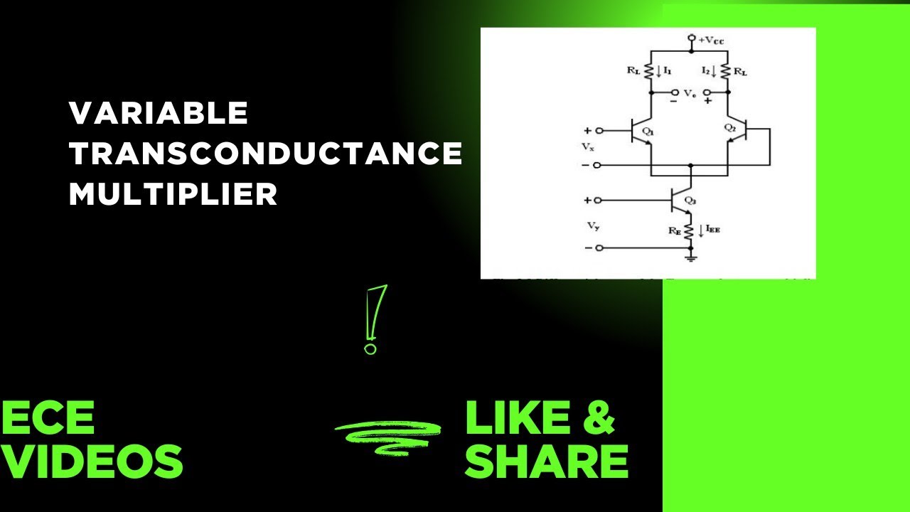 Variable transconductance multiplier - YouTube