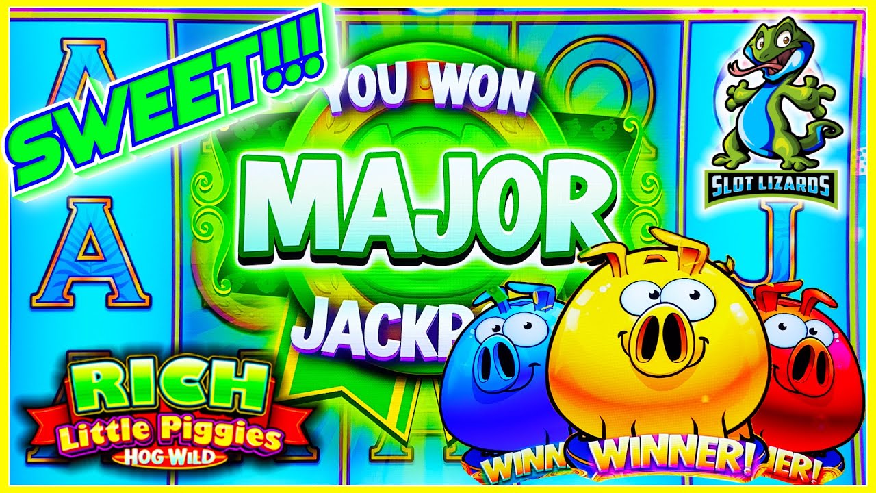 MAJOR AWESOMENESS DOUBLE WINNER! Rich Little Piggies Hog Wild Slot ...