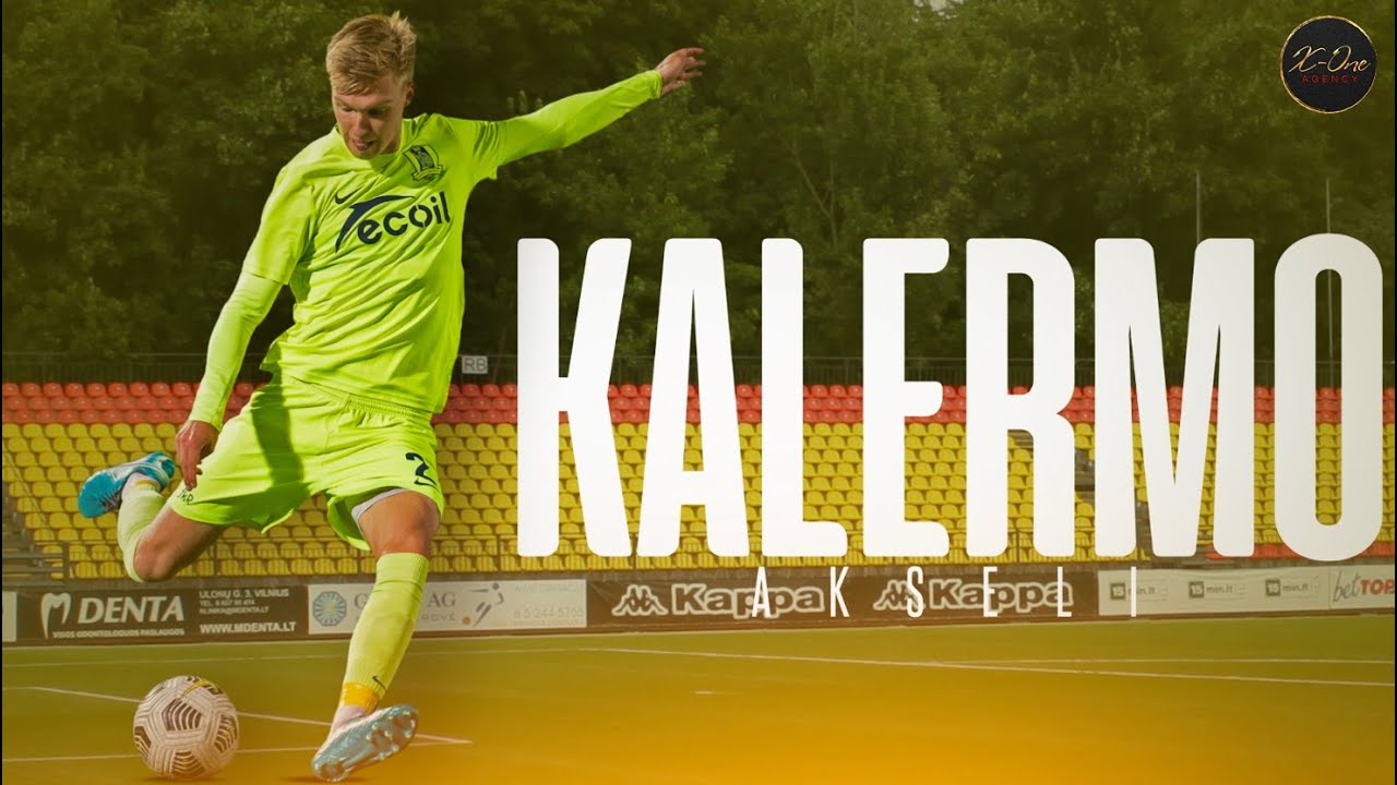 Akseli Kalermo FK Riteriai Central Defender Highlights - YouTube