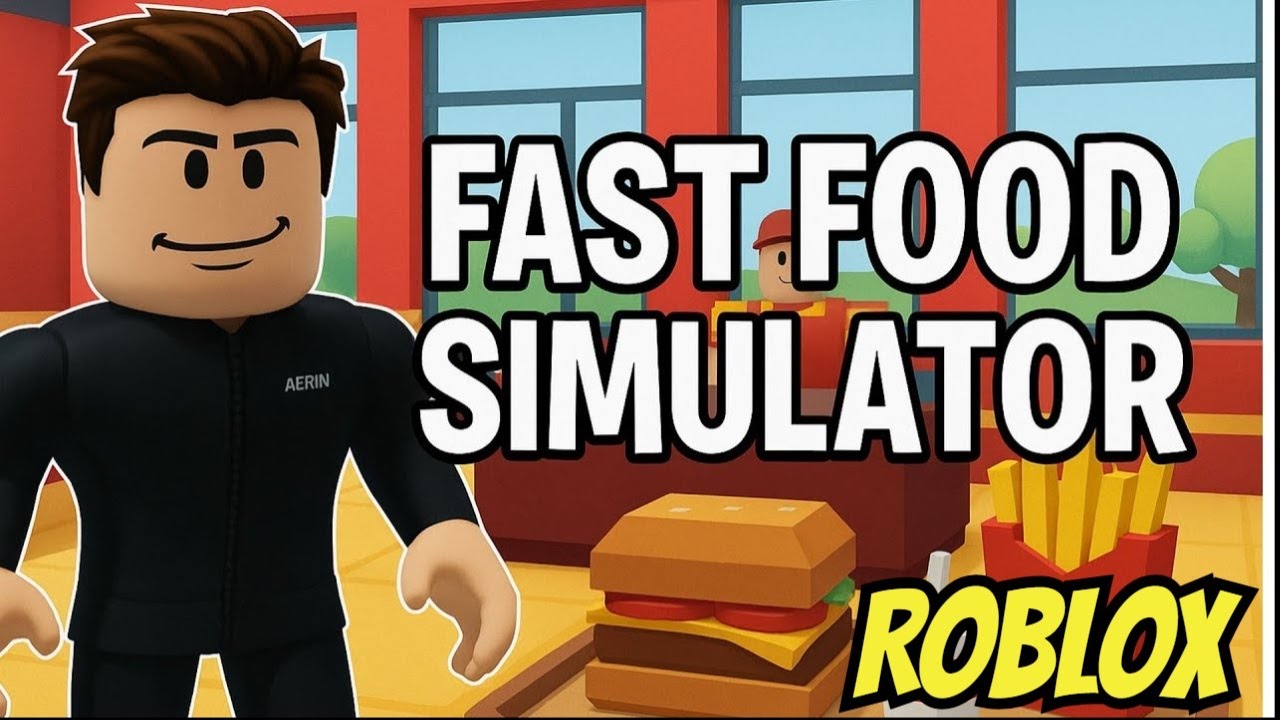 Playing FAST FOOD SIMULATOR | ROBLOX Gameplay #2 - YouTube