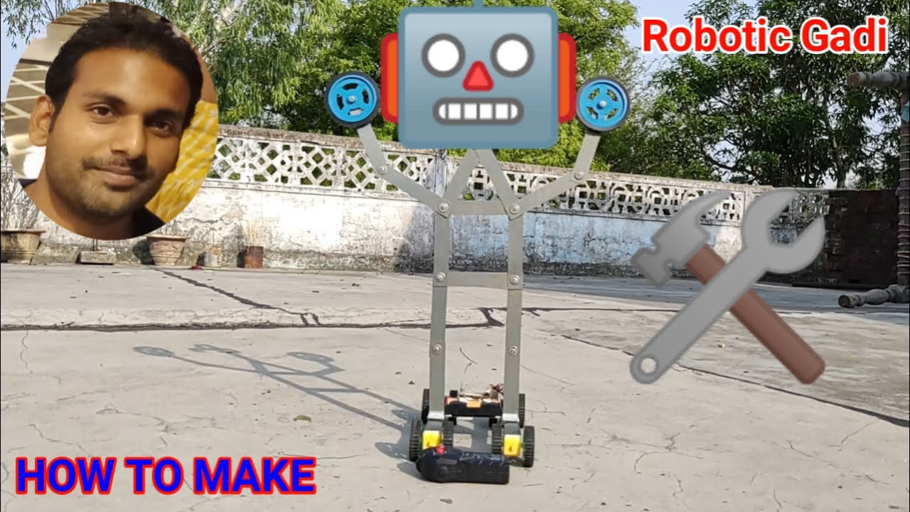 How to make robotic gadi at home - YouTube