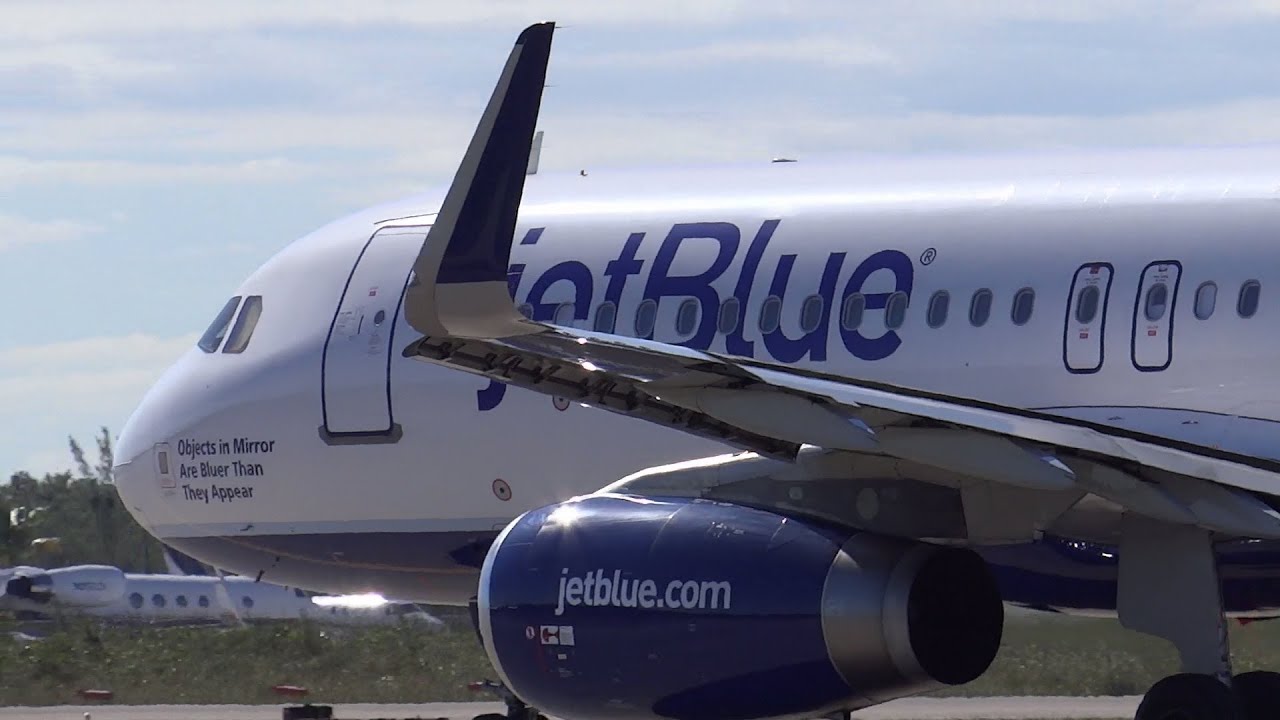 Jetblue Sharklet Departure | Airbus A320 |N806JB| Nassau Bahamas - YouTube
