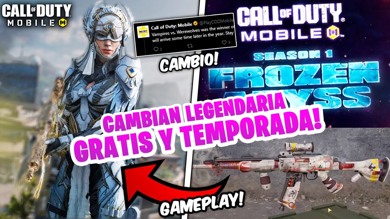 CAMBIARON OTRA VEZ LA LEGENDARIA GRATIS LEGACY!! Y TAMBIEN LA TEMPORADA ...