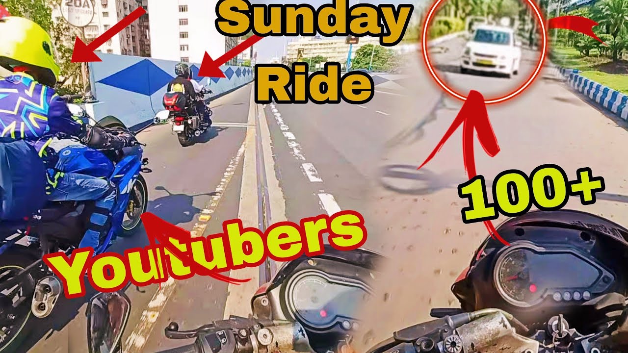 🚨BIKE RIDE TURNS CRAZY🚨 | Meet All the Big Youtubers ? | - YouTube