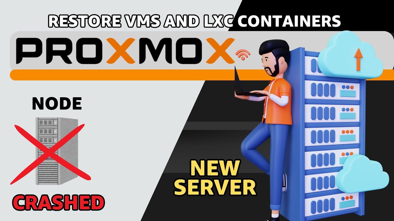 Recovering Crashed Proxmox VMs to a New Server - YouTube