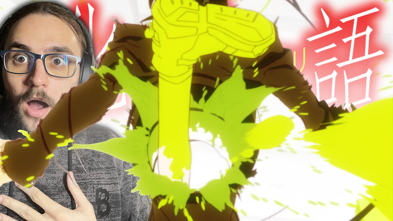 OKAY CALM DOWN MONKEY | Bakemonogatari Episode 8 REACTION - YouTube