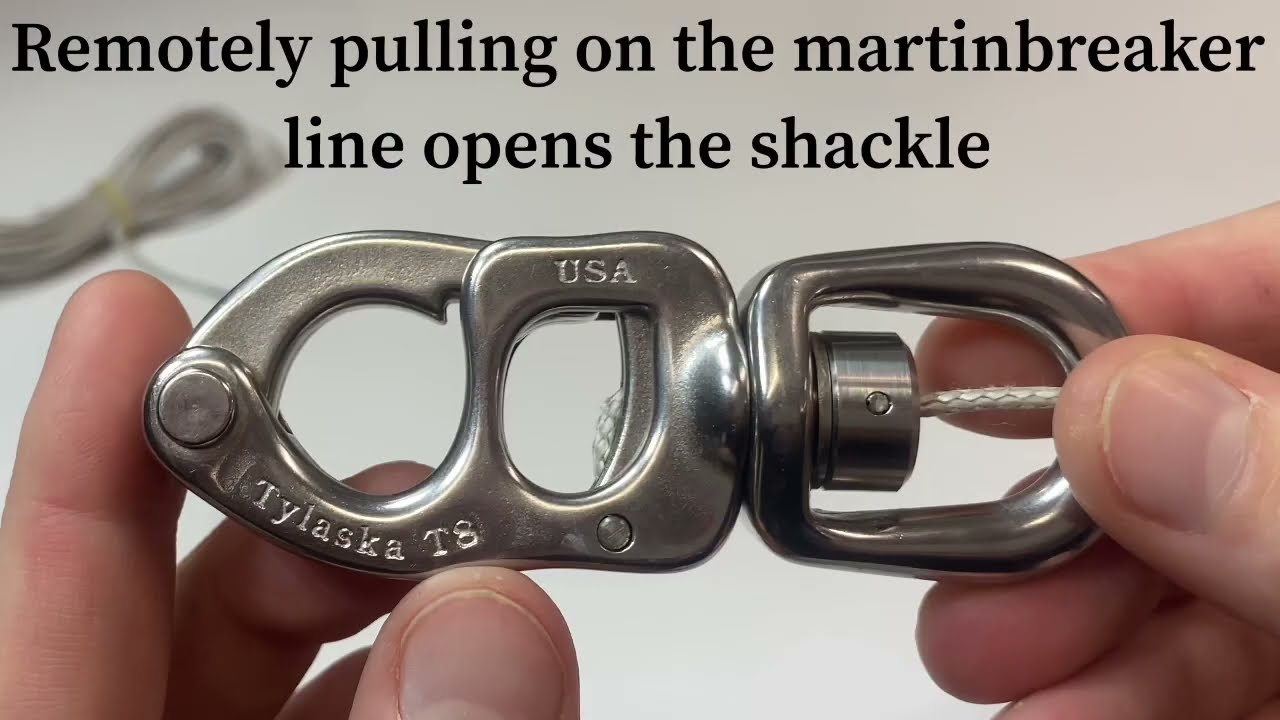 Tylaska Remote-Release Snap Shackle - YouTube