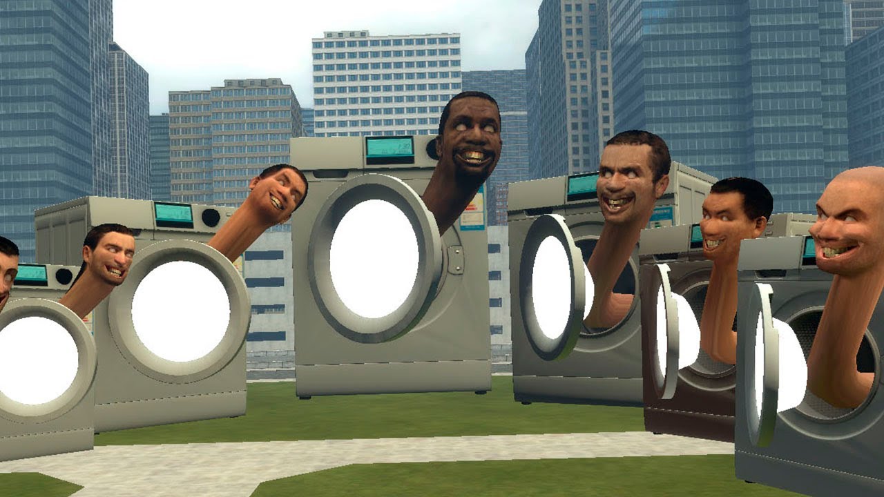 skibidi toilet like a washer - YouTube