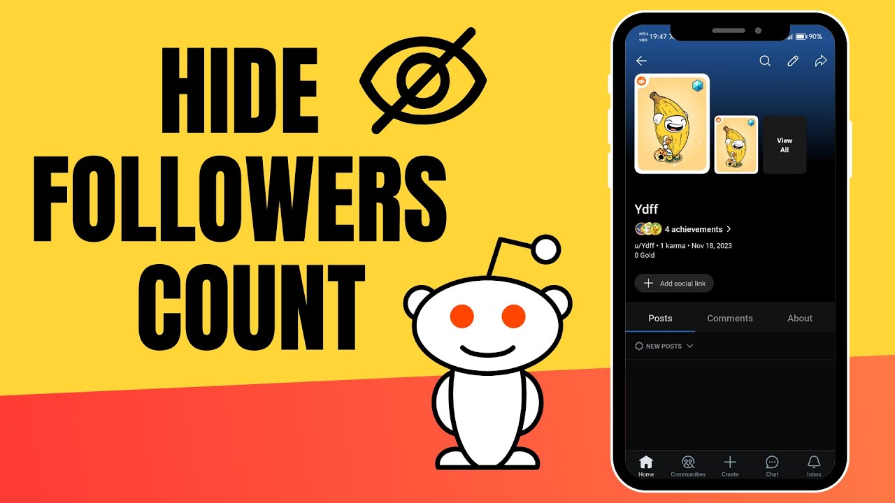 How to Hide Followers Count on Reddit - YouTube