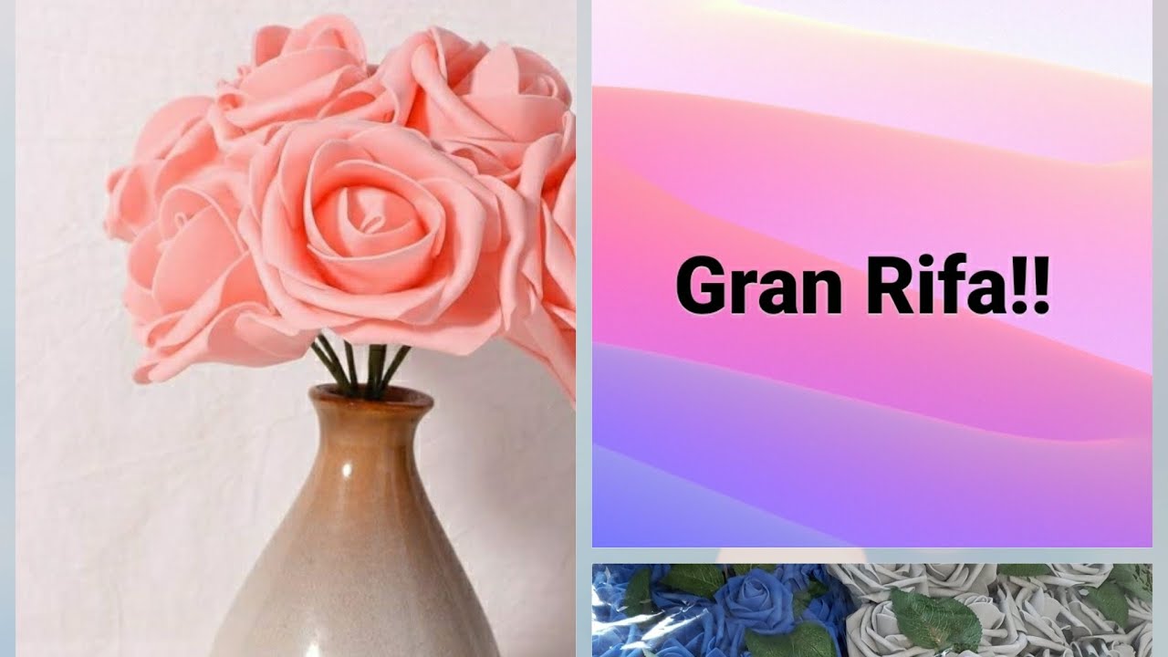 Flores De Fomi Giveaway 😍 - YouTube