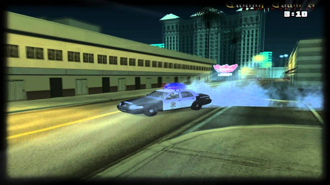 GTA SA: Police Light System - YouTube