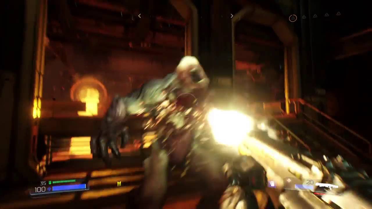 Doomguy meets the Hell Knight - DOOM (2016) - YouTube