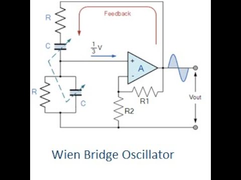 Wien Bridge Oscillator - YouTube