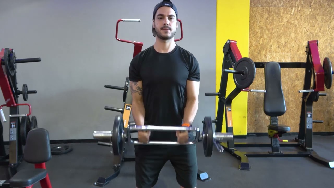 BICEPS FLEXIÓN DE CODO ROMANA - YouTube