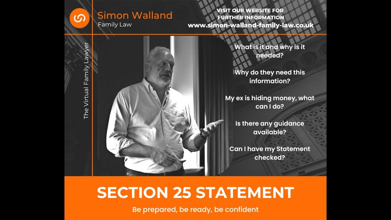 Section 25 Statement - YouTube