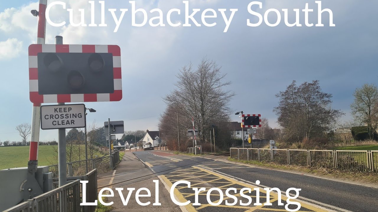 Cullybackey South Level Crossing (Ballymena) Thursday March 24.03.2022 ...