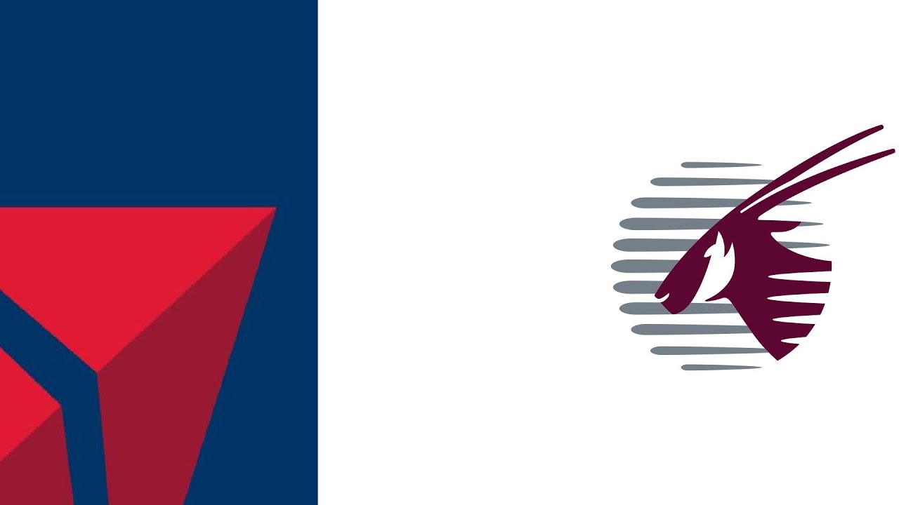 Delta rep Counting Qatar Airways Passengers in Atlanta - YouTube