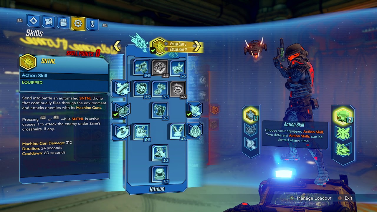 Borderlands® 3 Zane Mayhem 3 Endgame build - YouTube