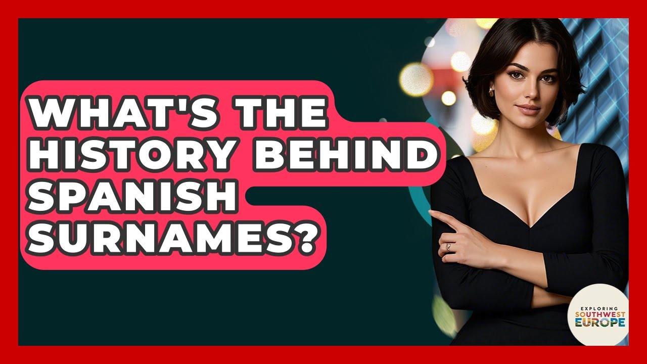 What's The History Behind Spanish Surnames? - Exploring Southwest ...